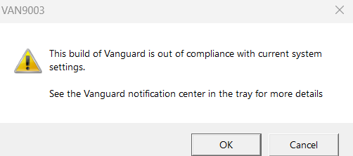 Secure Boot issue - VALORANT