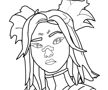 Neon Drawing - VALORANT