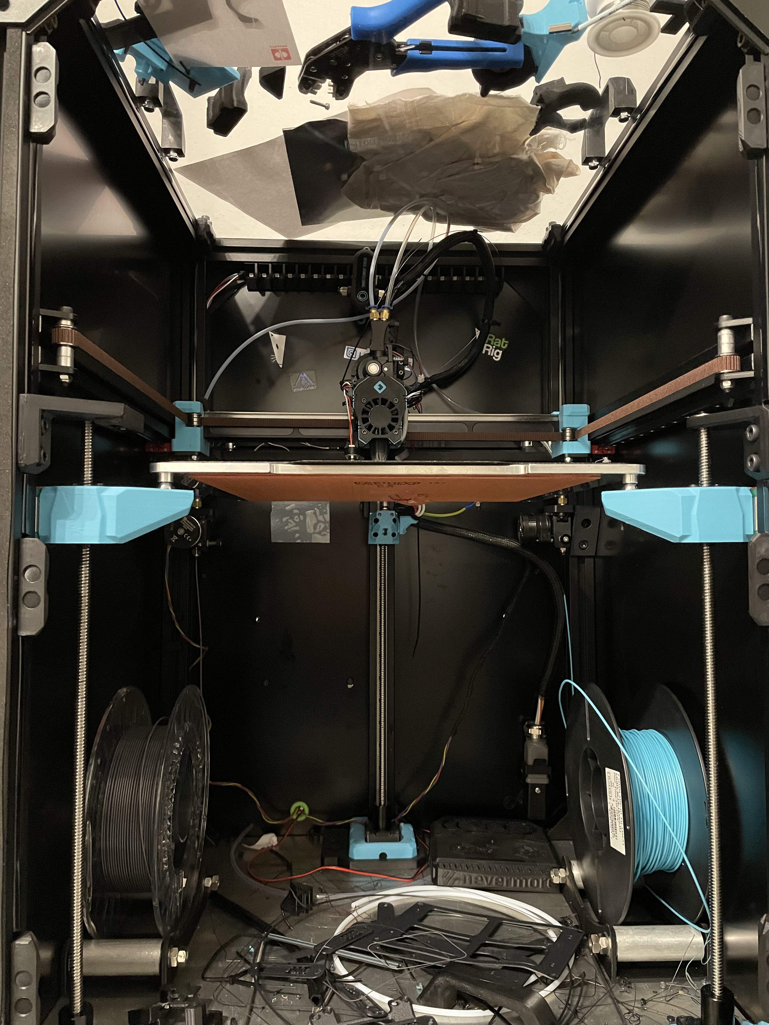 Best way to route filament with Enclosure 2.0? - Rat Rig Community ...