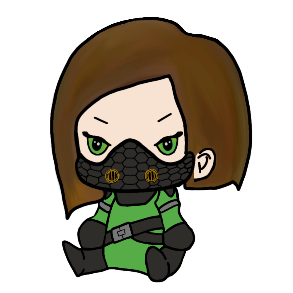 brown hair's viper chibi - VALORANT