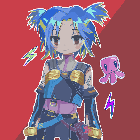 neon pixelart - VALORANT