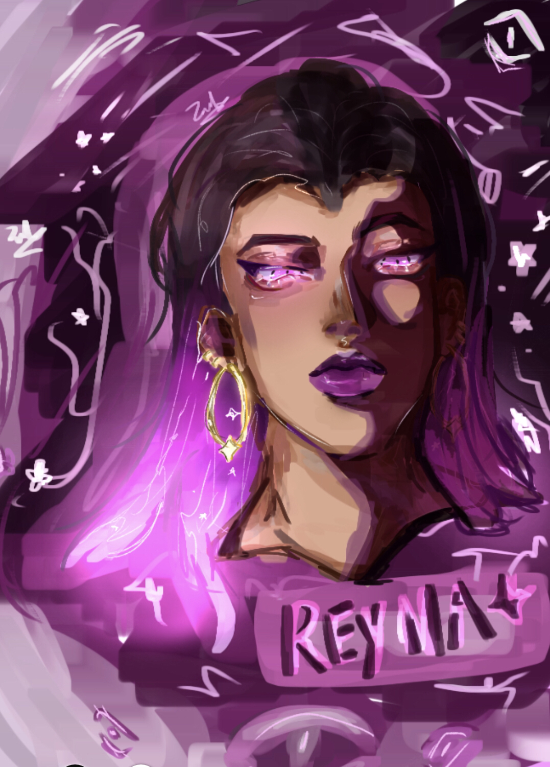 reyna artwork - VALORANT