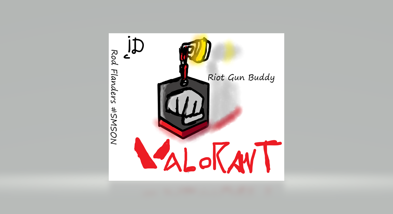 Draw Riot Gun Buddy - VALORANT