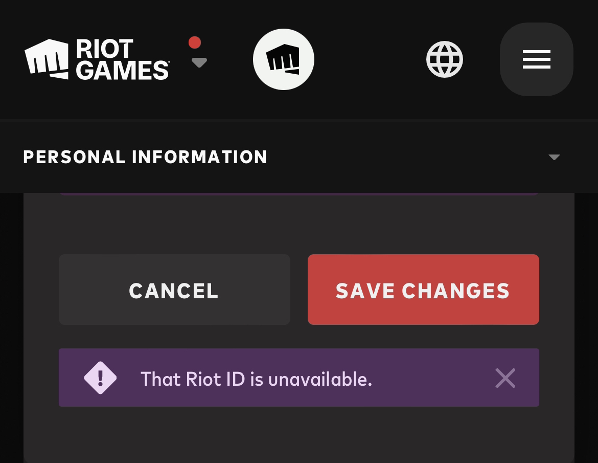 Username and Tagline change - VALORANT