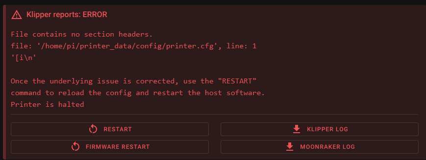Error Printer CFG - Rat Rig Community [Unofficial]