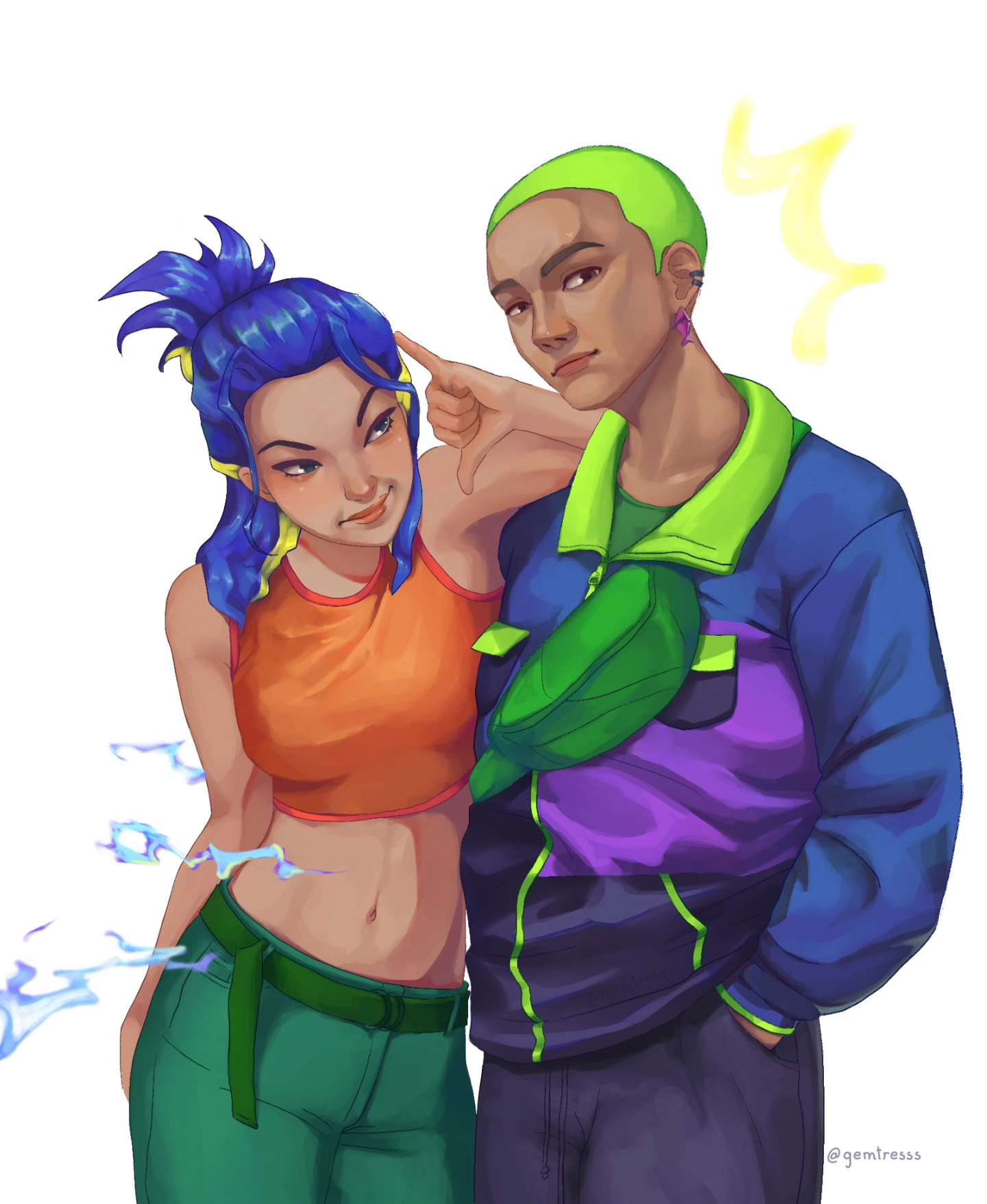 neon and gekko - VALORANT