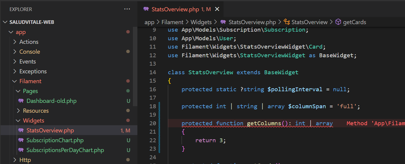 How set 3 column? - Filament