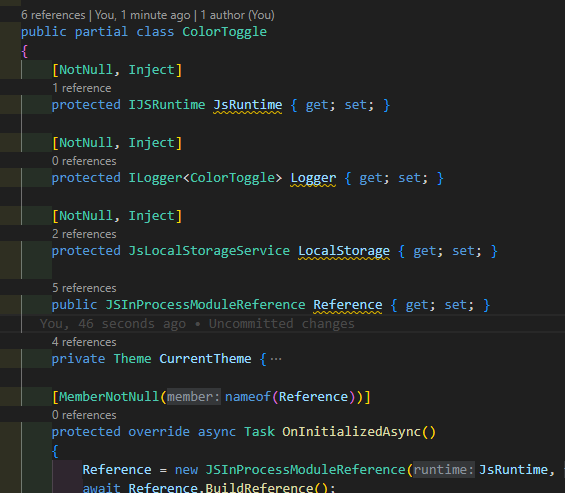 Field / Property Initialized By Method - C#