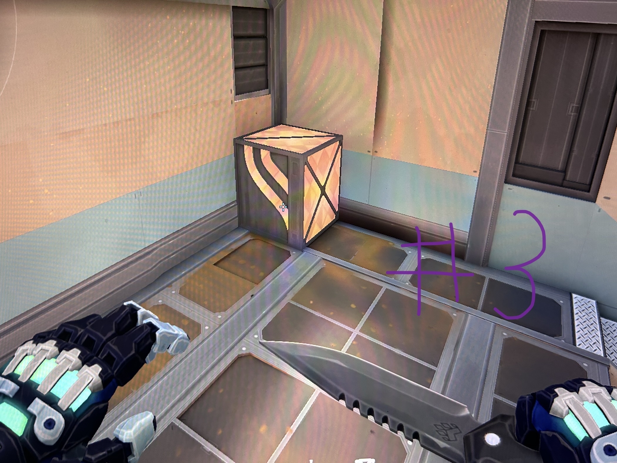 Kayo knife lineup fracture attack/defense :) - VALORANT