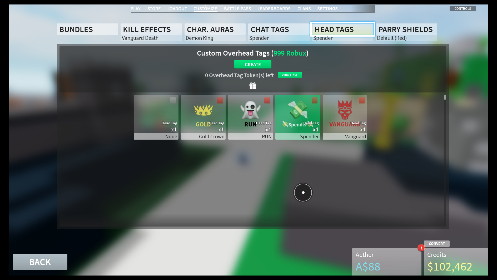 spender tag official??? - Combat Warriors