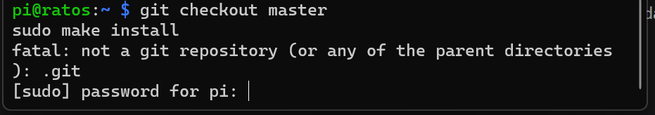 Crowsnest install error - Rat Rig Community [Unofficial]