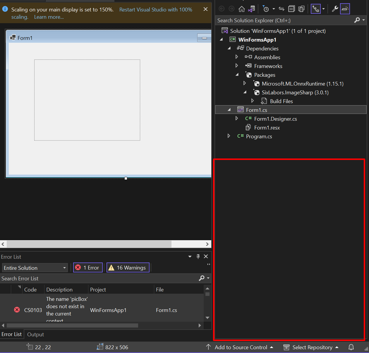 missing object editing window - C#