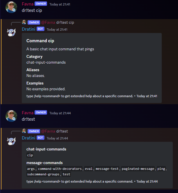 im trying to do a simple command help but Command dont have a propertie with permissions of ...
