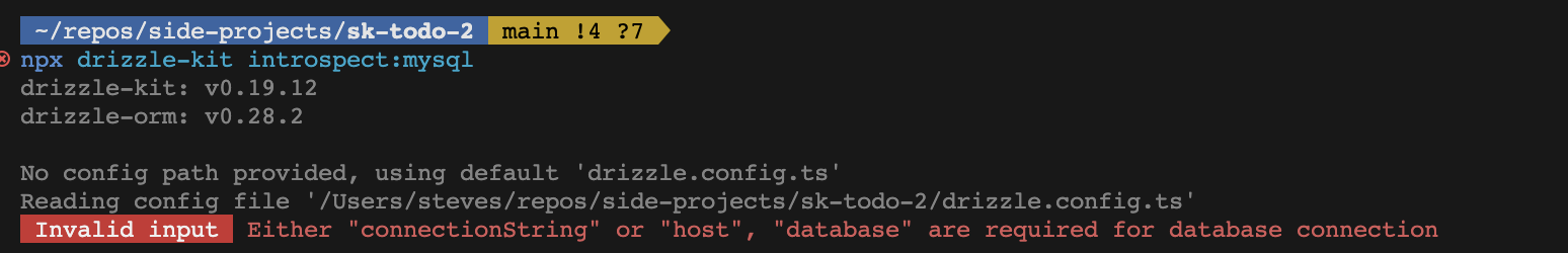 unknown command: drizzle-kit - Drizzle Team