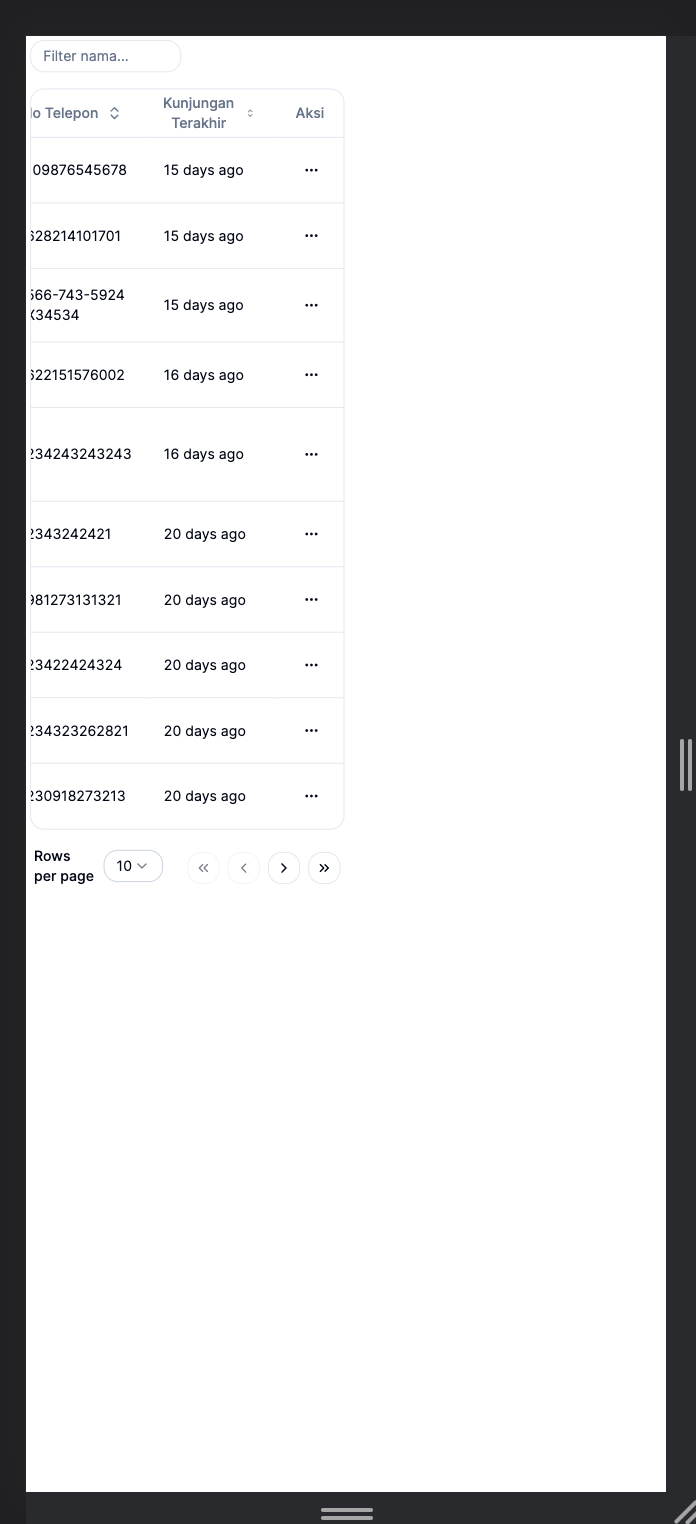 shadcn ui table - Theo's Typesafe Cult