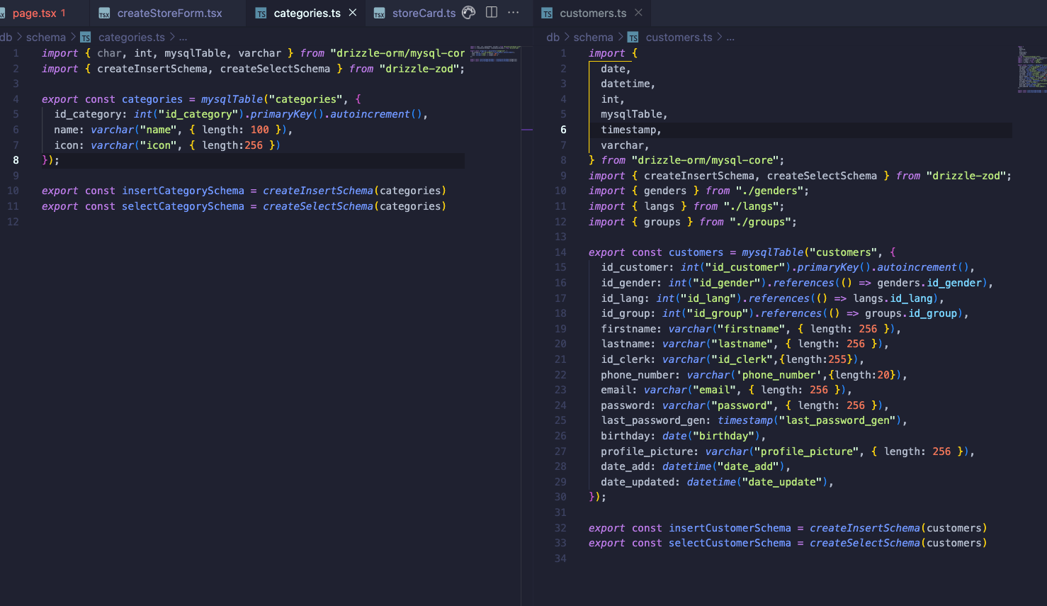 Zod schema validation from Drizzle schema - Drizzle Team