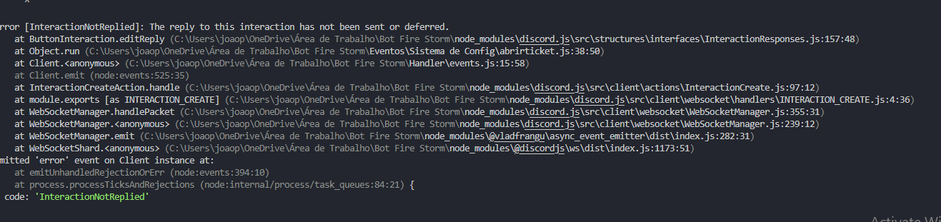how can I do this? and dps he answer - discord.js - Imagine an app