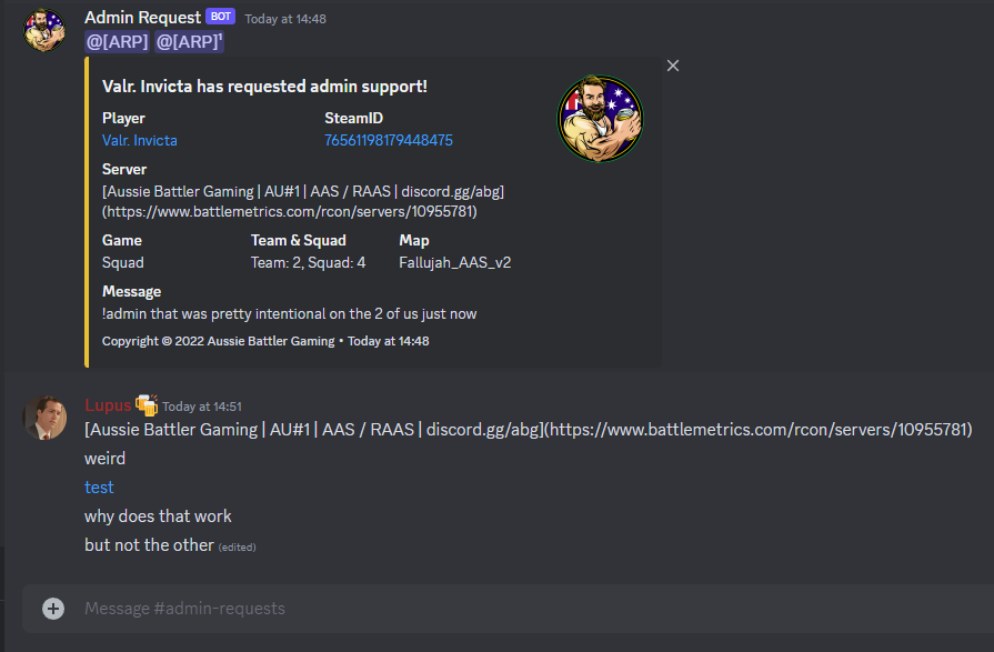 Discord Link Embedding BattleMetrics Discord Link Embedding BattleMetrics