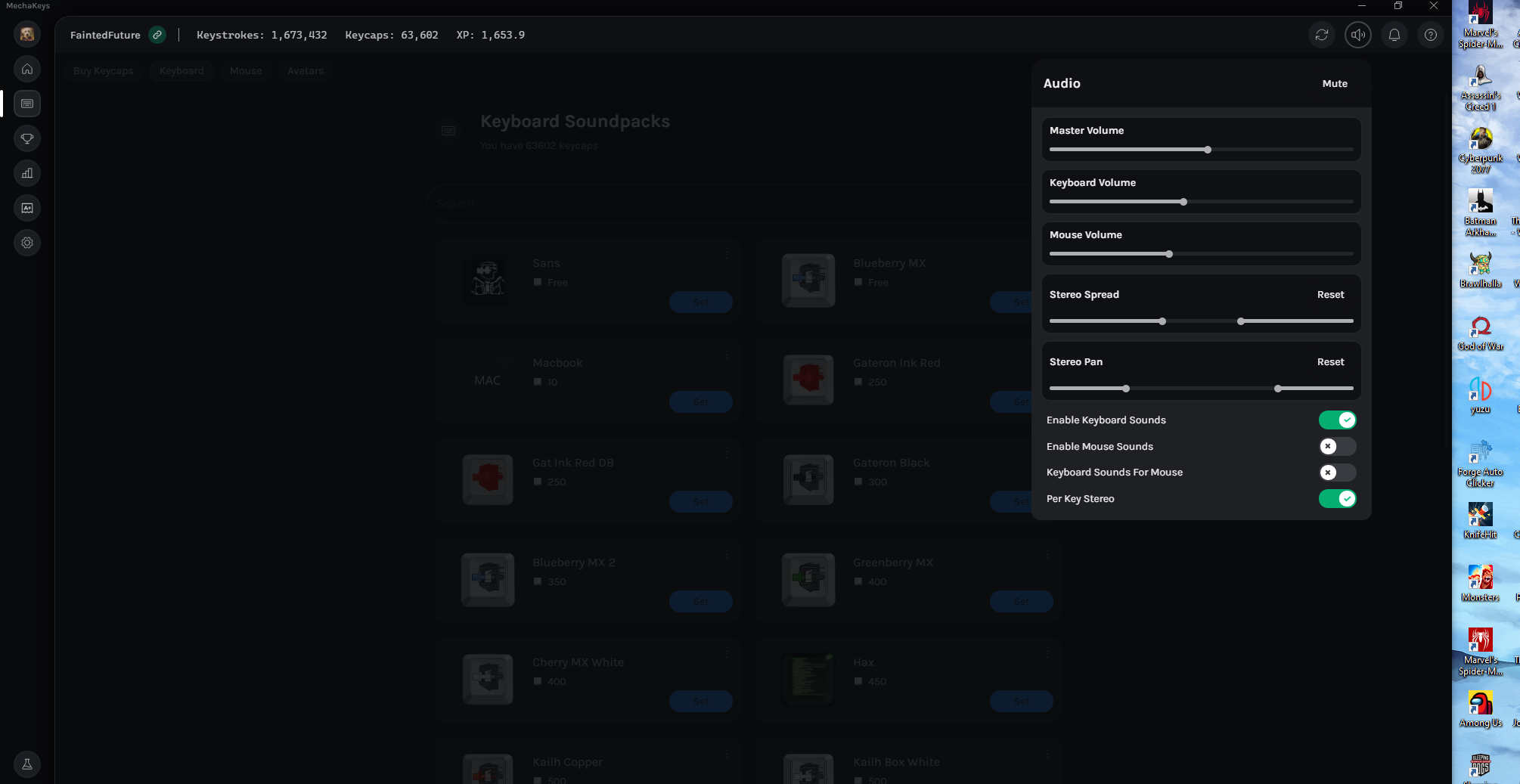 No sound - MechaKeys