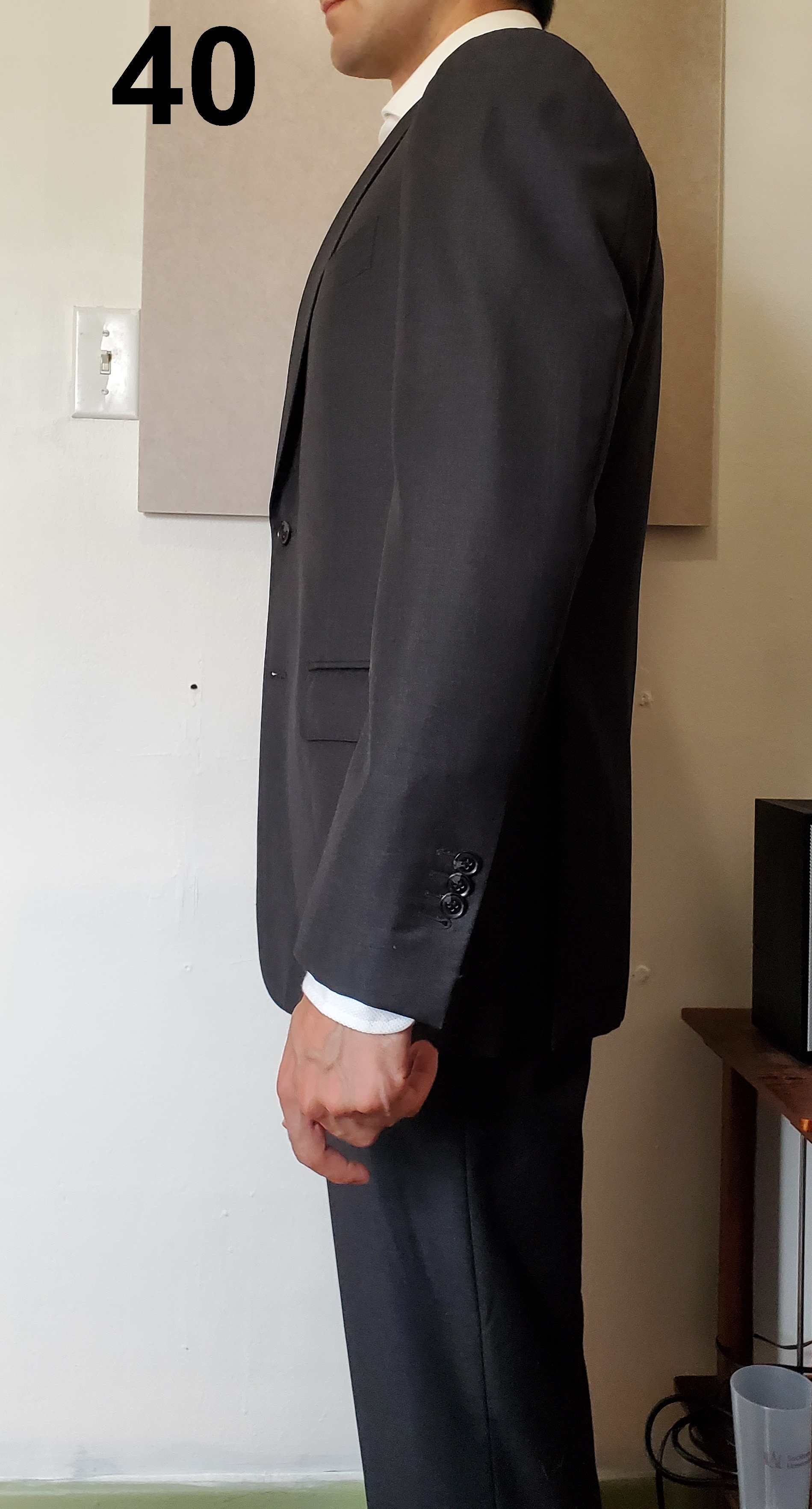 Suit Jacket Fit 38 vs 40 - mfad