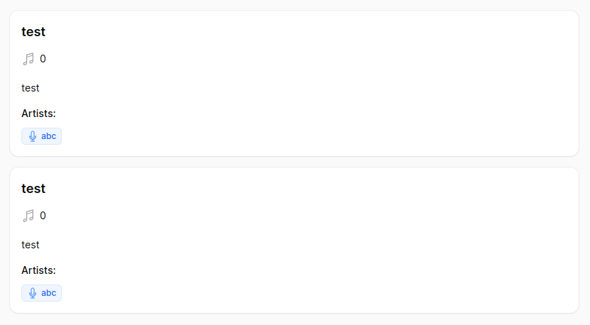 infolist with RepeatableEntry - Filament