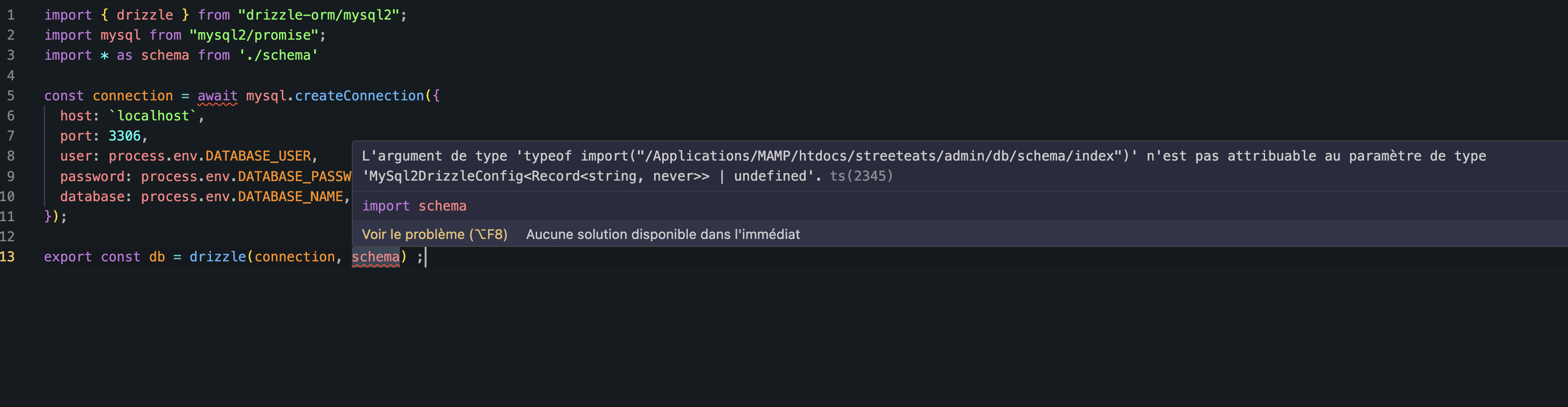 Select Entry in db with relational tables - Drizzle Team