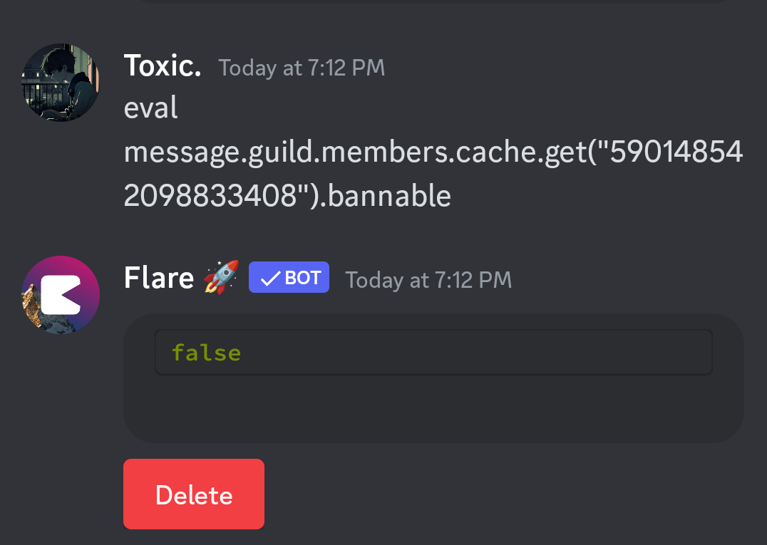 member.bannable shows false even everything is alright - discord.js ...