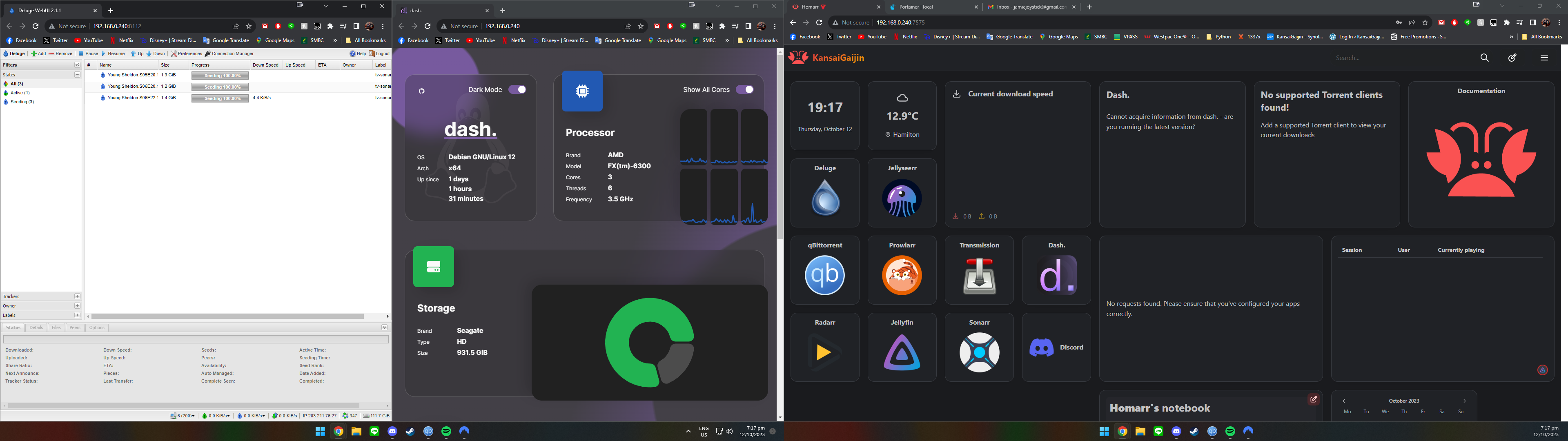 None of my widgets are working - Homarr