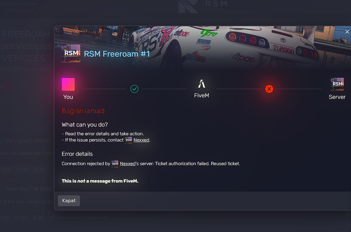 server ? - RSM.GG ~ Freeroam