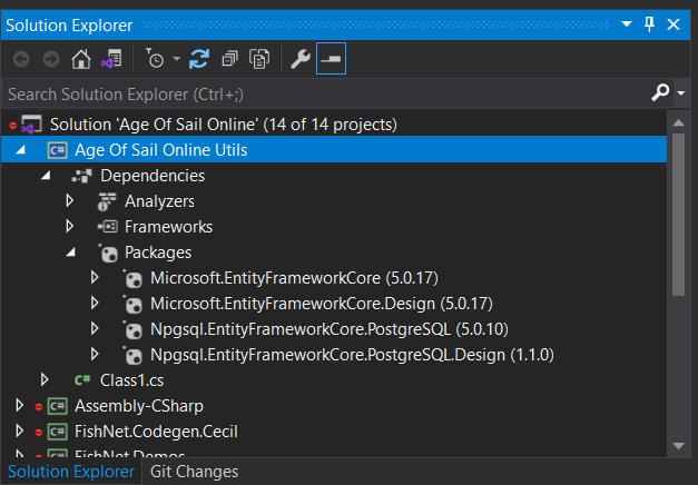 EntityFramework - Need help setting up/creating my first VS Community ...