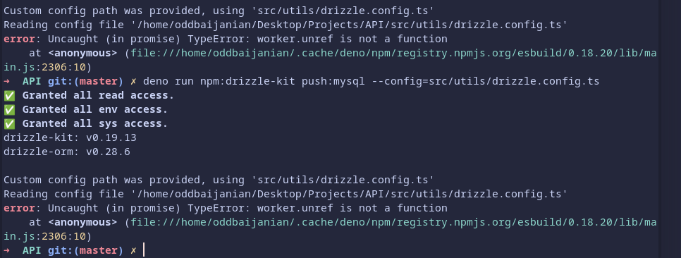how to use in deno - Drizzle Team