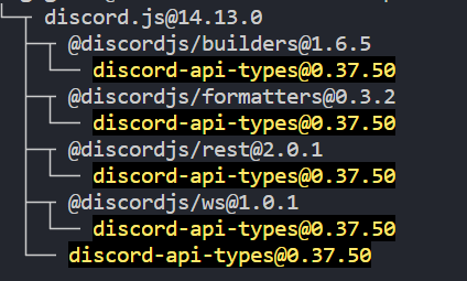 Websocket not working - discord.js - Imagine an app