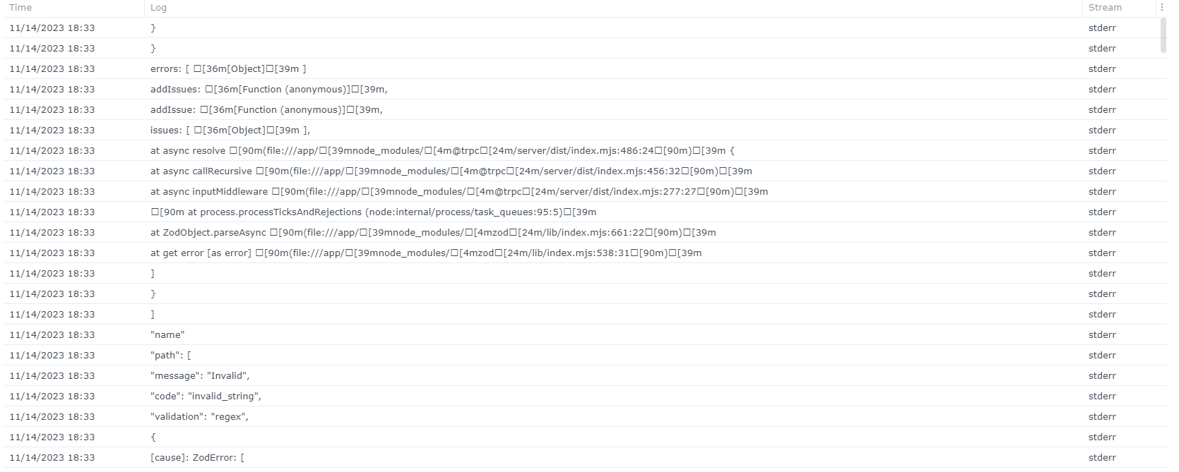 Customize board - Erroring - Homarr