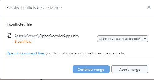 How to Fix Merge Conflicts? Beginner - Confused - C#