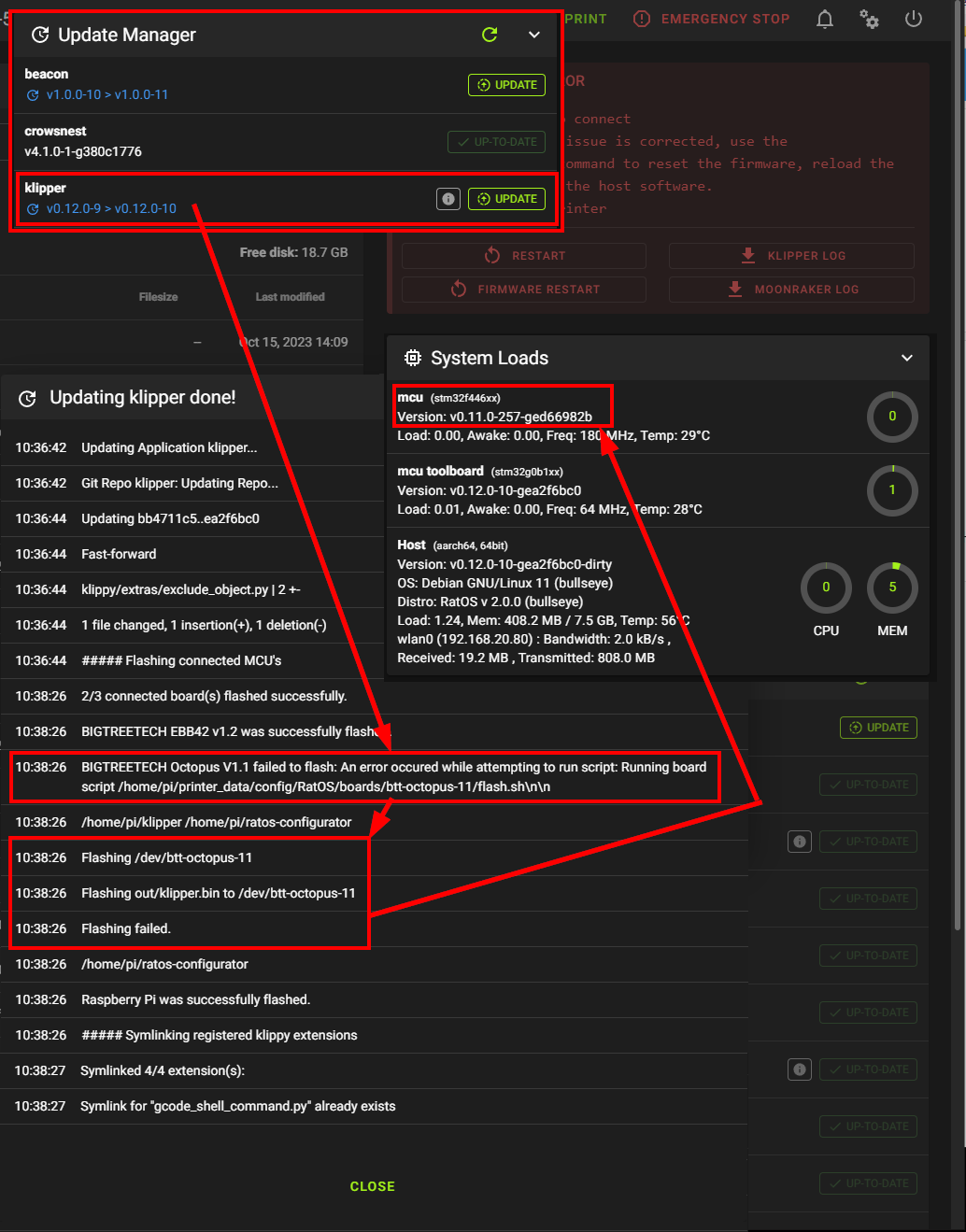 Cannot run script for Octopus 1.1 mcu flashing, resulting in failure to flash - Rat Rig ...