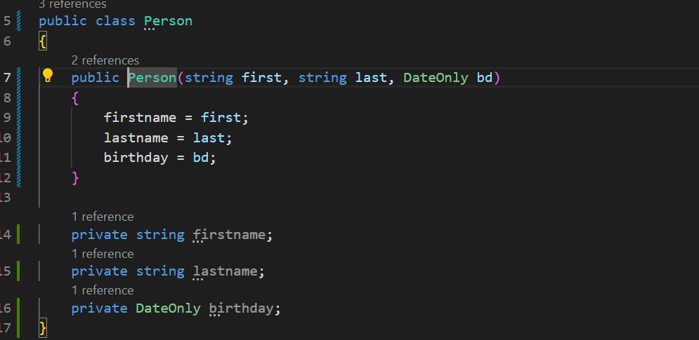 Converting the simple constructor to primary constructor - C#