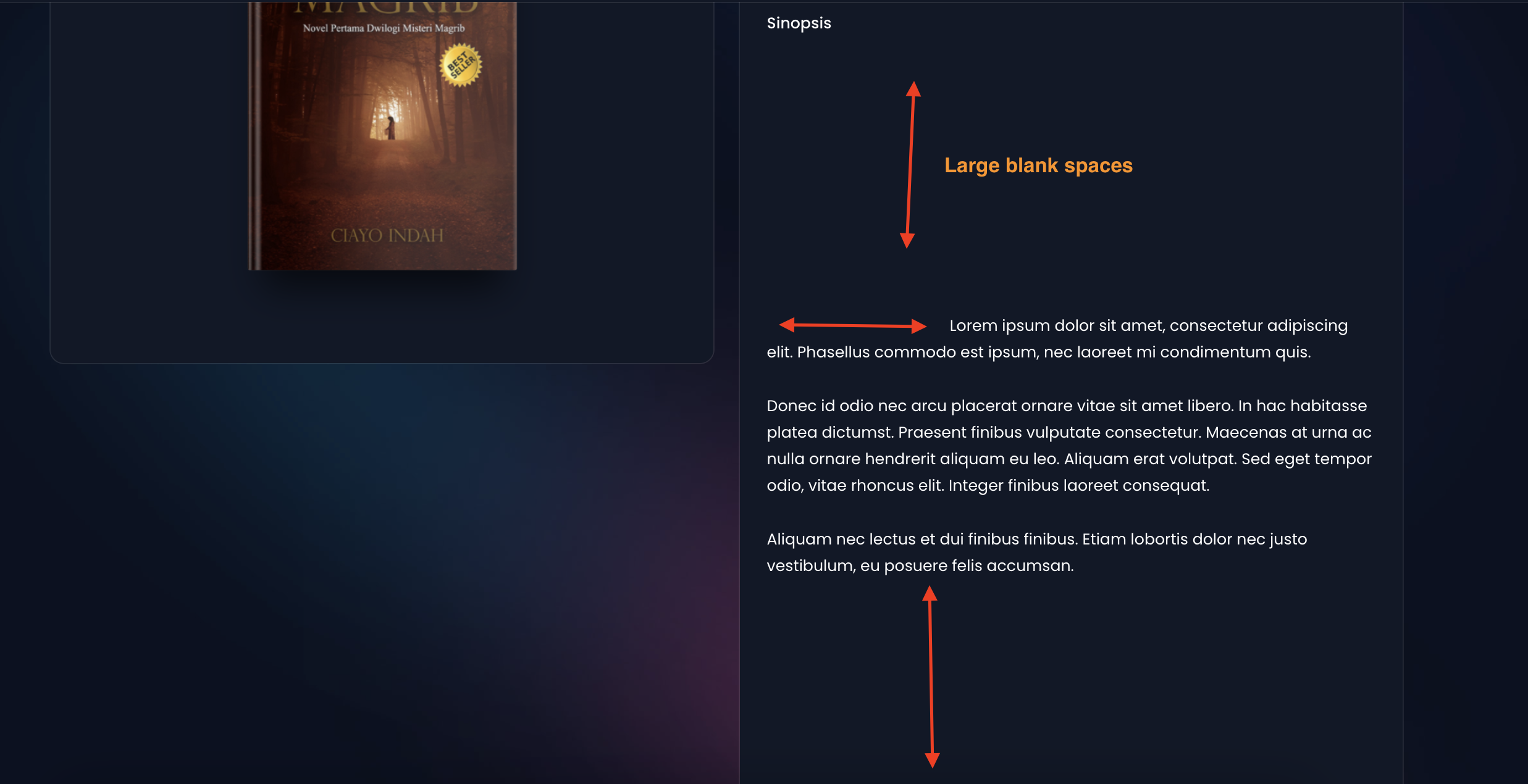 Whitespace Pre Wrap Create Blank Spaces Around Text On Infolist