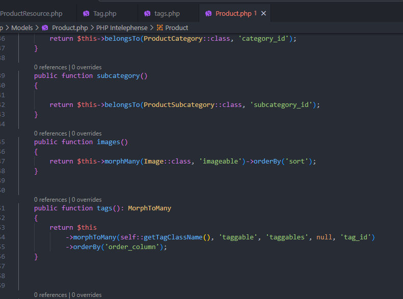 Spatie tags filter - Filament