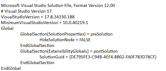 Visual Studio doesnt show errors and projects - C#