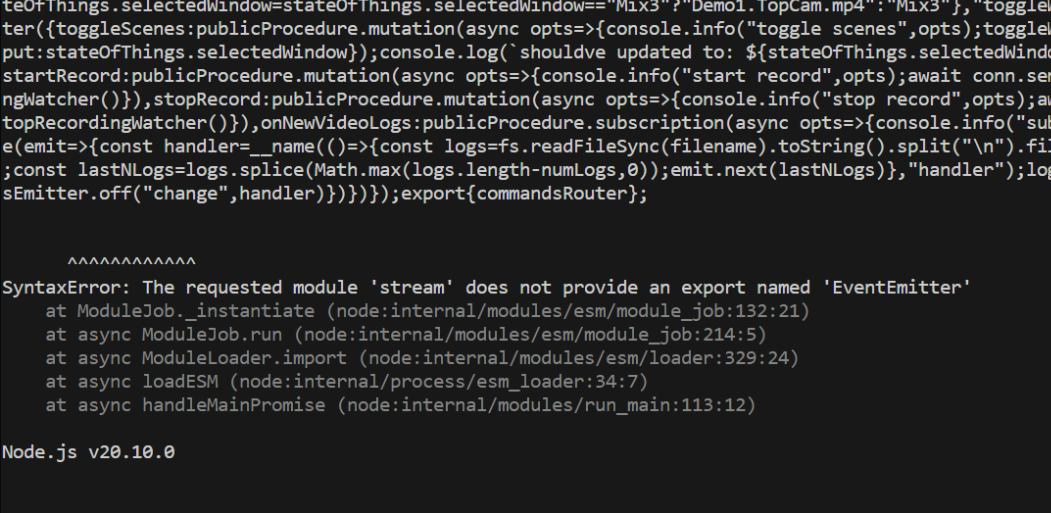 im having trouble setting up trpc w/ websockets on latest t3... - Theo ...
