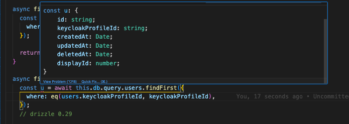 Findfirst Should Return Optional Object Drizzle Team