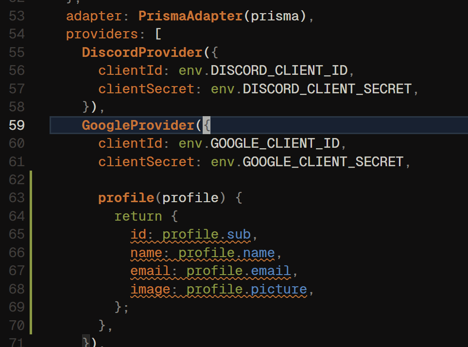 Google profile picture Next auth T3 - Theo's Typesafe Cult