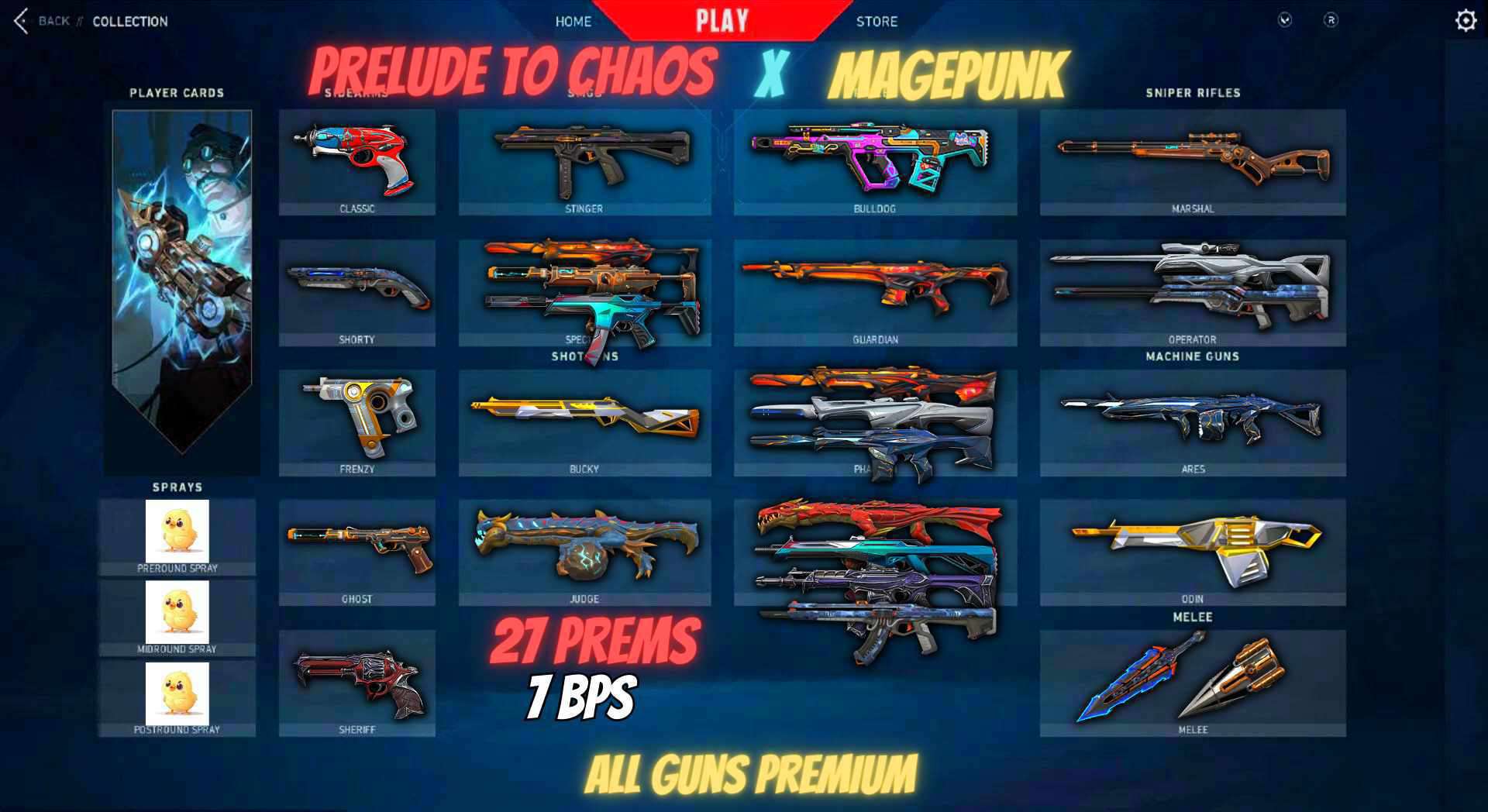 Inventory Edits - VALORANT