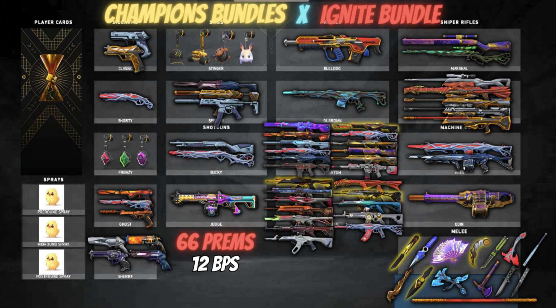 Inventory Edits - VALORANT