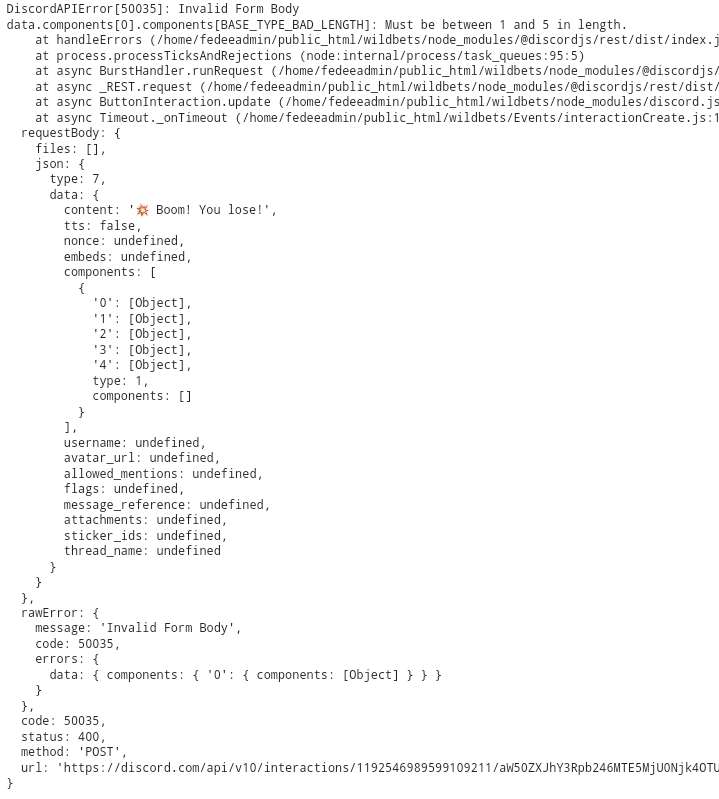 Editing multiple action rows - discord.js - Imagine an app