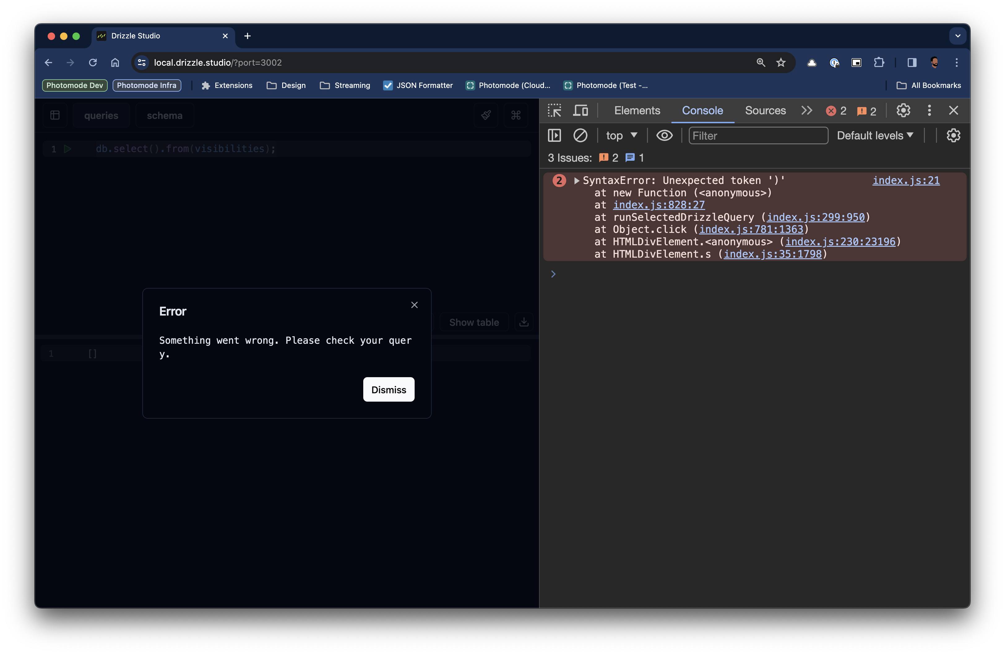 Drizzle Queries in Drizzle Studio - Drizzle Team