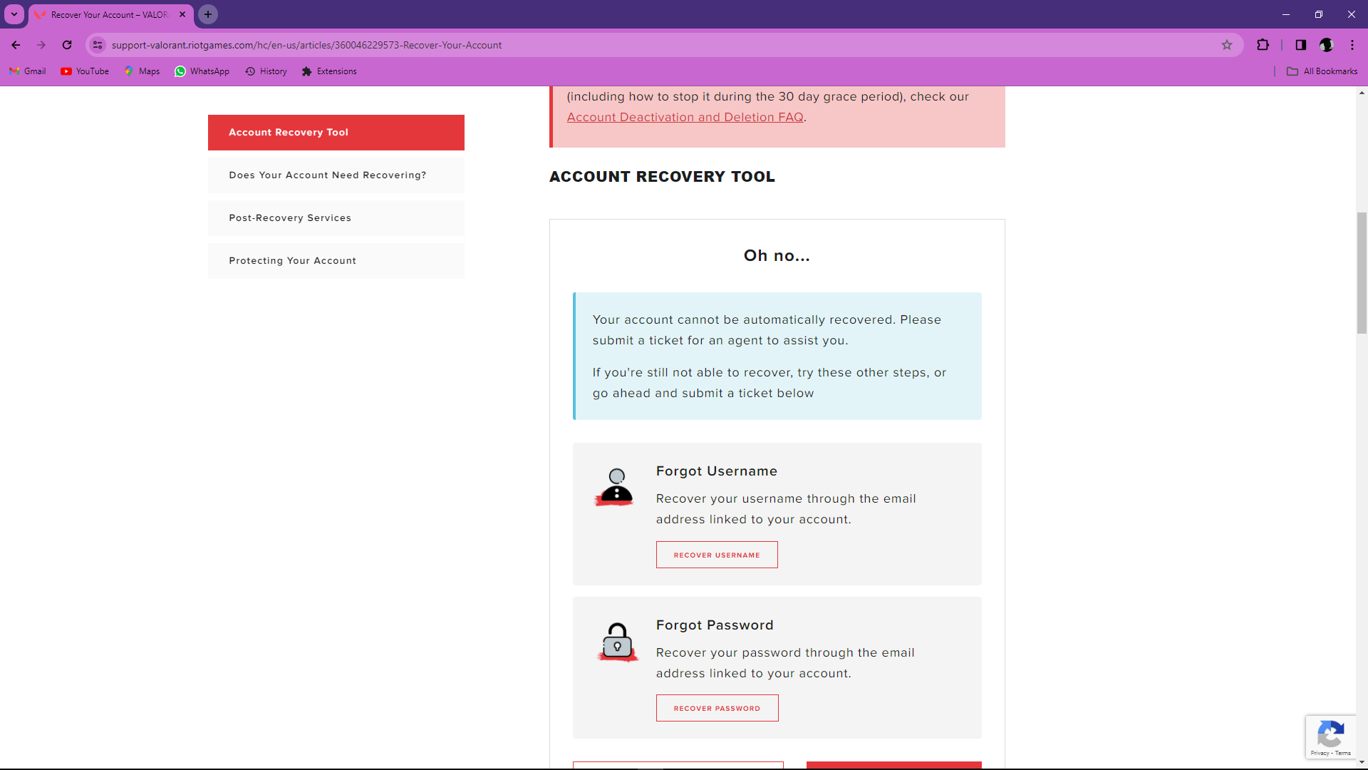 my account was go hacked by someone, HELP ME please - VALORANT