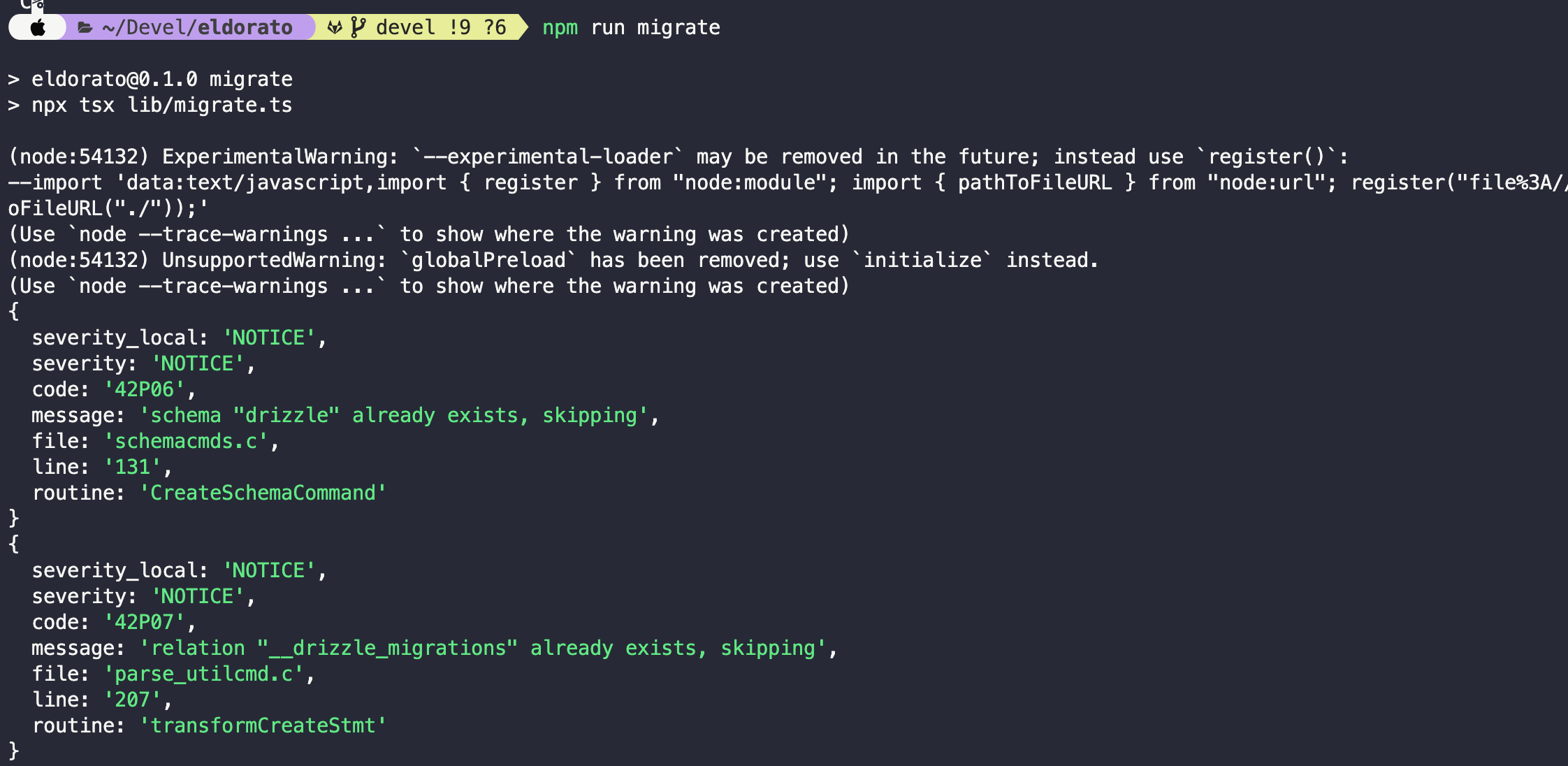 Migration hangs ? - Drizzle Team