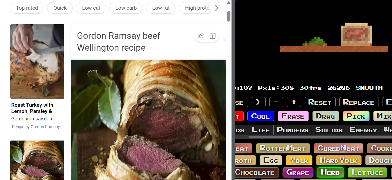 SERIOUS Recipes - 📣 R74n / Sandboxels