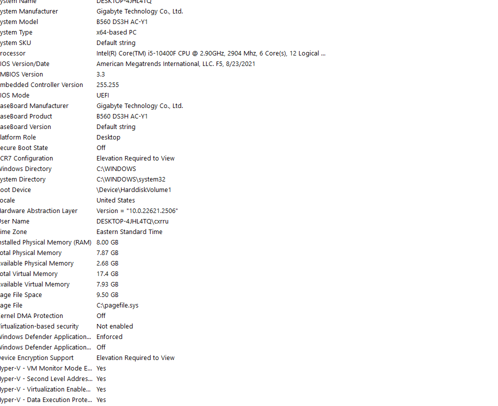 This version of vanguard requires a secure boot to enabled in order to ...